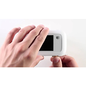 ZTE Velocity | Mobile Wifi Hotspot 4G LTE Router MF923 | Up to 150Mbps Download Speed | WiFi Connect Up to 10 Devices | Create A WLAN Anywhere | GSM Unlocked - White