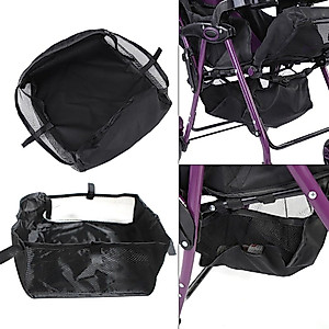 GOTOTOP 1Pc Baby Stroller Attachable Organizers Baby Stroller Pram Bottom Basket Pushchair Buggy Shopping Storage Case Organizer Bag