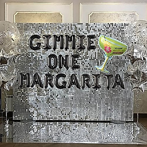 Gimme One Margarita Balloon Banner for Margarita Birthday Party 21st 25th 30th Birthday Party Fiesta Party Decorations