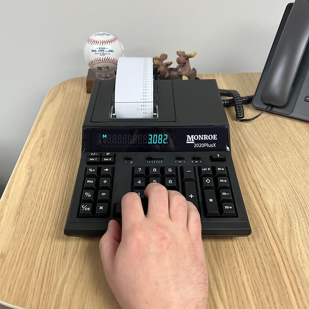 Monroe 2020PlusX Medium Duty Printing Calculator for Accounting and Purchasing Professionals