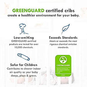 Davinci Union 4-in-1 Convertible Crib in White, Greenguard Gold Certified