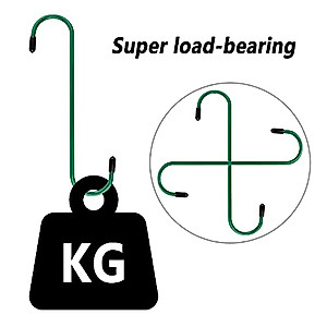 OFBAND Durable&Rust-Proof Brake Caliper Hooks,A Specialty Automotive Tools for Changing Brake Pads,Braking,Axle Shaft,Other Suspension Works (Green/2pcs)