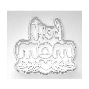 BEST MOM WITH HEART MOTHERS DAY CELEBRATION LOVE COOKIE CUTTER MADE IN USA PR3475