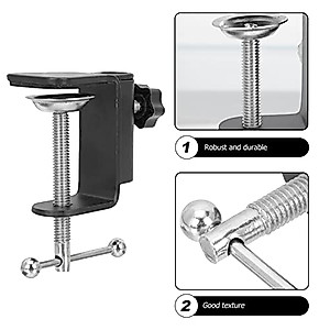 Generic Tablet Kickstand C Clamp Automotive Heavy Duty c Clamps Woodworking G Clamps Metal c clamp Wood Clamps: Welding Microphone Desk Mount