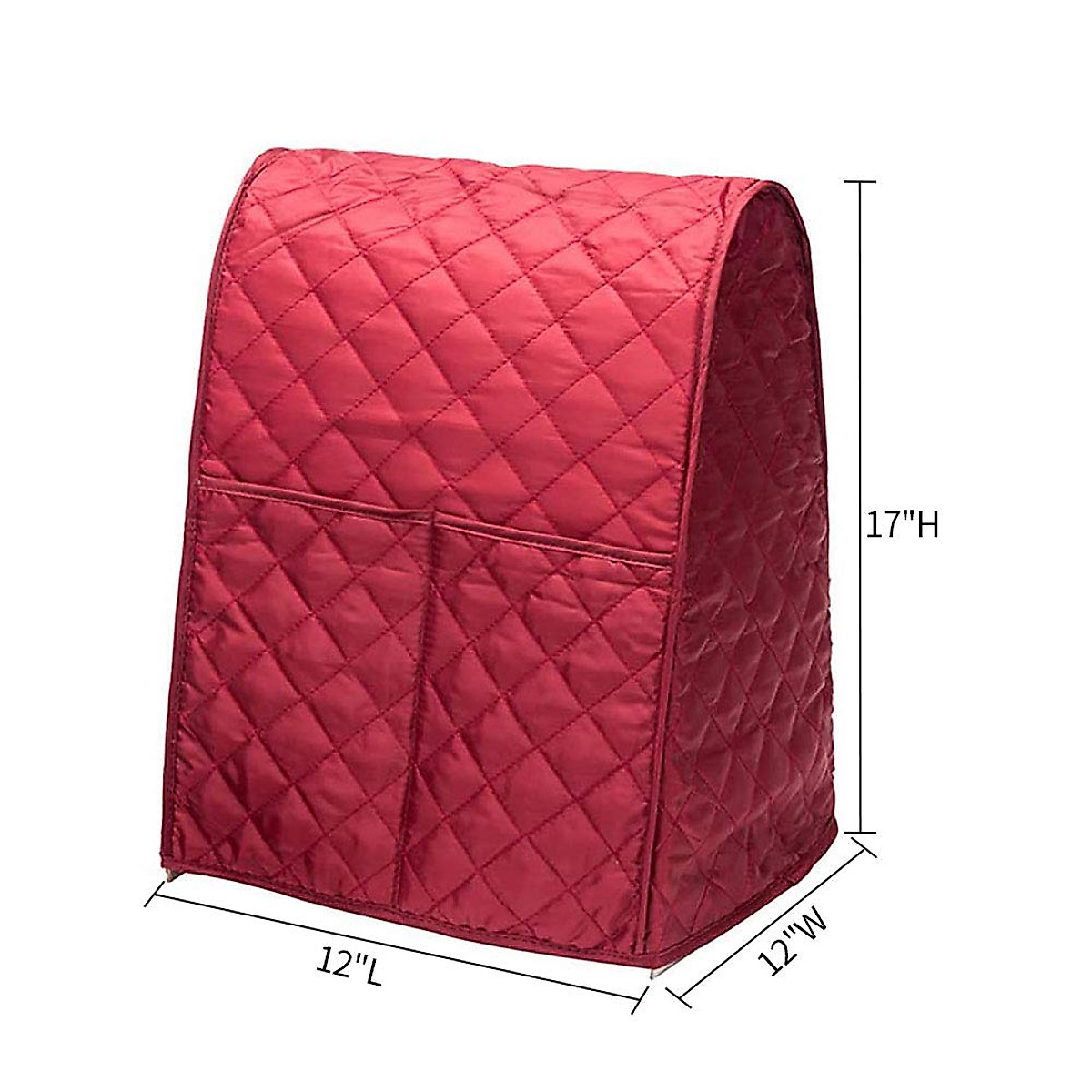 Kitchen Aid Mixer Cover, Stand Mixer Cover Compatible with 5-8 Quart Kitchenaid/Hamilton Stand Mixer, Dust Cover with Pockets, Kitchen Aid Mixer Accessories Fits for All Tilt Head & Bowl Lift