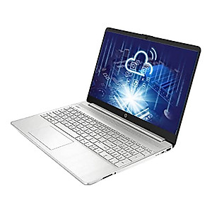 HP 2022 15.6" FHD IPS Touchscreen Laptop, 11th Gen Intel Core i5-1135G7(Beats i7-1065G7), 12GB RAM, 256GB PCIe SSD, Intel Iris Xe Graphics, HD Webcam, Windows 10 Home, Silver, 32GB USB Card