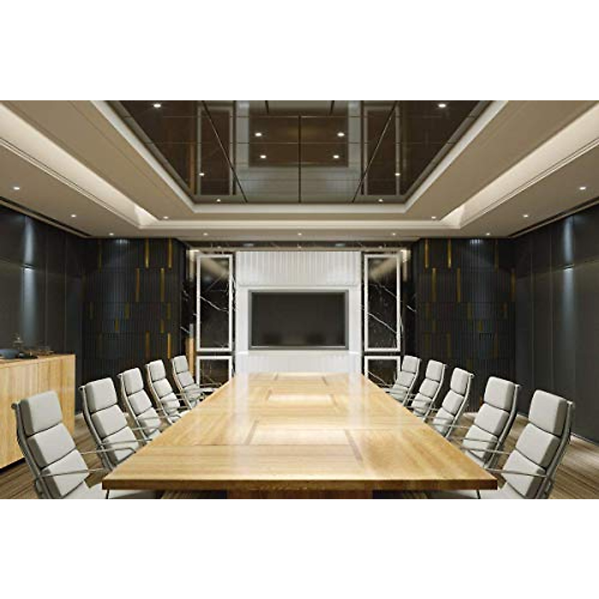 HWLIYUTAI 50 Pack Acoustic Panels 1 X 12 X 12 Inches - Studio Foam Wedges High Density Panel Soundproof Foam for Walls - Home Office