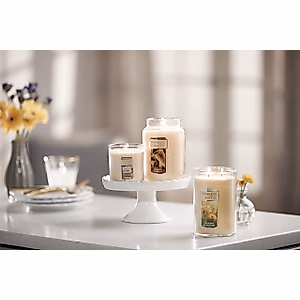 Yankee Candle Fresh Cut Roses and French Vanilla Scented 22oz Large Jar Candles (2-Pack)