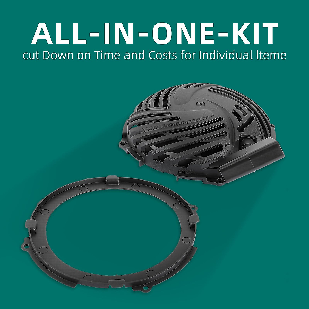 AUTOKAY 591139 593961 Recoil Starter Pull Start Assembly Compatible with Troy Bilt Craftsman TB110 TB200 140CC 150CC Engine Lawn Mower Parts Replace 593961 590588 593959 150-012