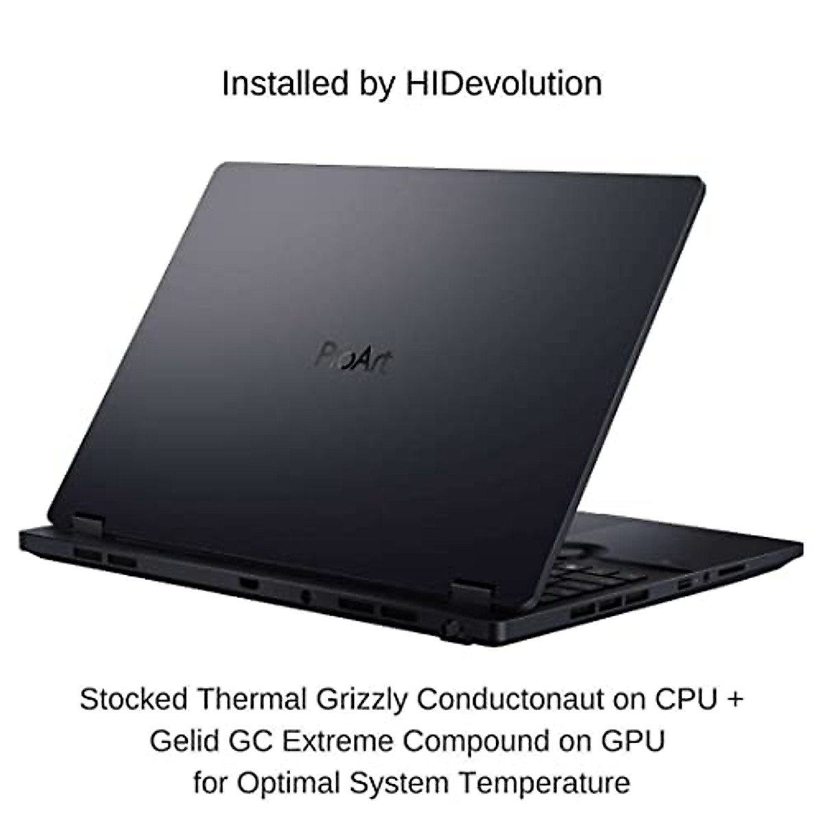 HIDevolution ASUS ProArt StudioBook H7604JI 16" 3.2K 120Hz Touch, 2.2 GHz i9-13980HX, RTX 4070, 64 GB DDR5 RAM, 4 TB PCIe SSD, Windows 11 Pro