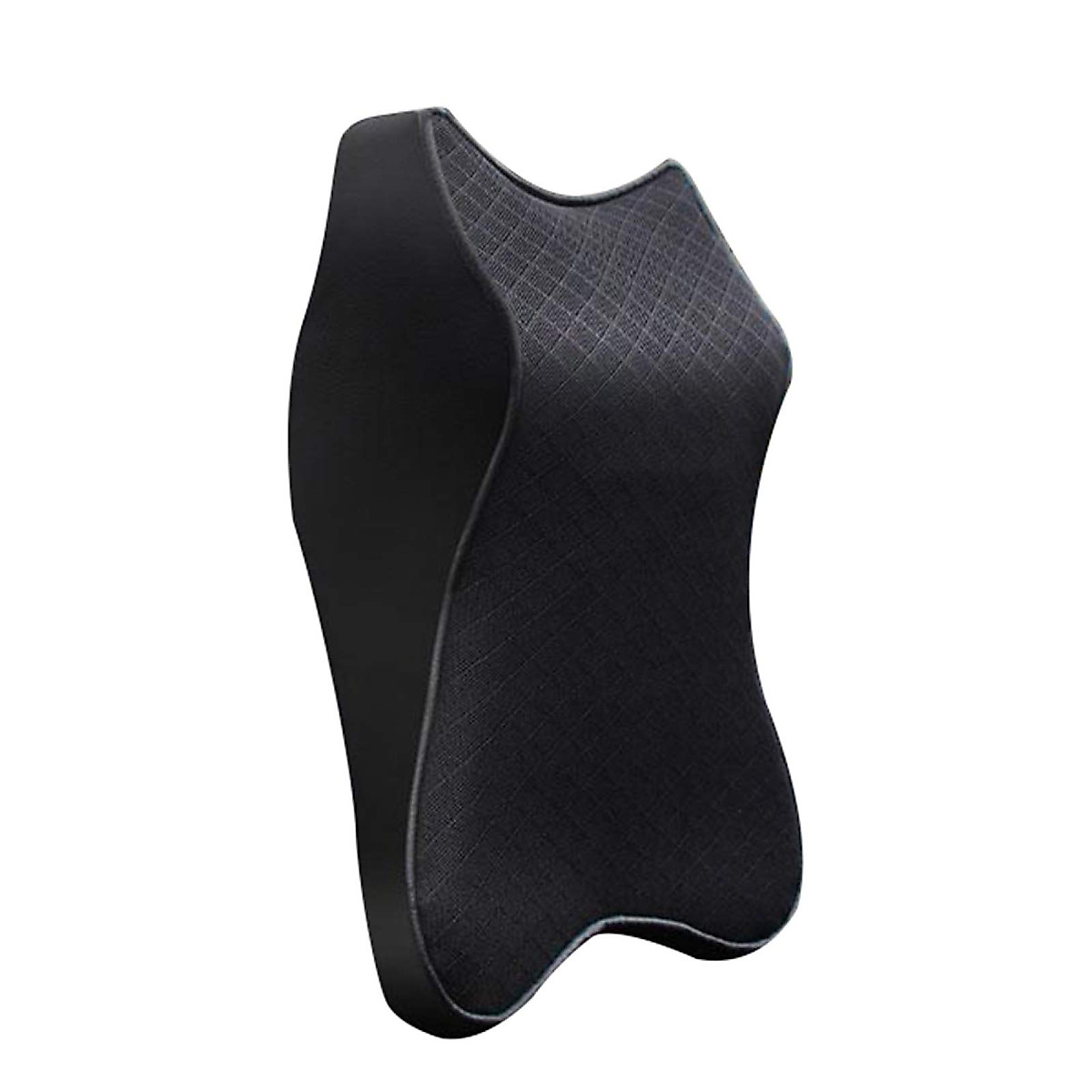 NANGAO Car Seat Headrest Neck Rest Cushion 3D Memory Foam Car Seat Neck Support Neck Rest Headrest Accessories Car Seat Back Pillows for Neck/Back Pain Relief