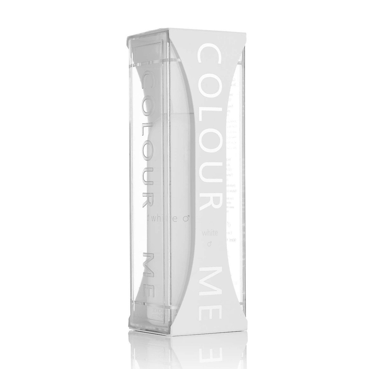 Colour Me White by Milton-Lloyd - Perfume for Men - Aromatic Fougere Scent - Opens with Bergamot, Orange, and Neroli - Blended with Cedar, Patchouli, and Musk - Modern Fragrance - 3 oz EDP Spray