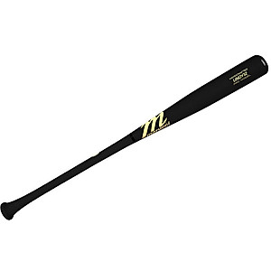 Marucci Francisco Lindor LINDY12 Pro Model Maple Wood Baseball Bat, Matte Black, 33"