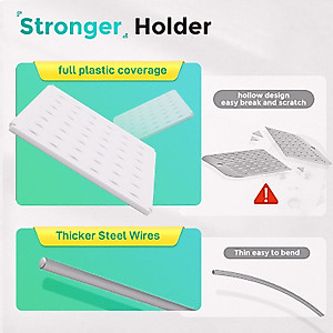 Expandable Water Bottle Organizer, Oylik 3-Shelf Stackable Plastic Water Bottle Holder, Height Adjustable Water Bottle Storage Rack for Kitchen Cabinets,Countertop,Pantry,Freezer,Fridge