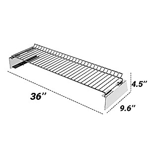 Stanbroil Stainless Steel Grill Rack Compatible for Traeger 34 Series Grills
