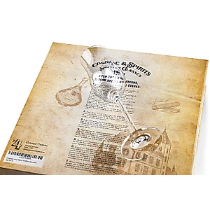 GLASSIQUE CADEAU Cognac, Brandy, Tequila and Dessert Wine Snifter Glasses | Set of 4 Small Tasting Tulip Copitas for Sipping Spirits, Madeira, After Dinner Drinks