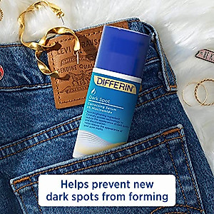 Differin Dark Spot Correcting Face Serum, Dark Spot Correcting Serum by the makers of Differin Gel, Gentle Skin Care for Acne Prone Sensitive Skin, 1 oz (Packaging May Vary)