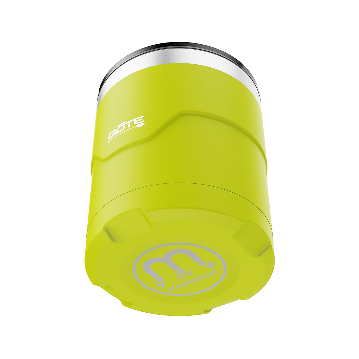 BOTE MagnePod Drinkware MAGNETumbler Lowball Tumbler with Lid Drink Cooler 12 oz Size Keeps Beer Soda Water Cold Insulated attach Magnetically to Compatible SUPs Kayaks Floats 12 oz Multiple Colors