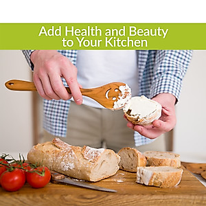 Spatula Set Cherry Wood Spurtle Supplies Cast Scraper Wooden Spoons For Cooking Smile Coocking Multipurpose Utensil