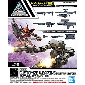 Bandai Hobby - 30 Minute Missions - #20 Customize Weapons (Military Weapon), Bandai Spirits 30 MM Model Kit