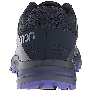 Salomon Women's Trailster Trail Running Shoes, Crown Blue/Navy Blazer/Purple Opulence, 6