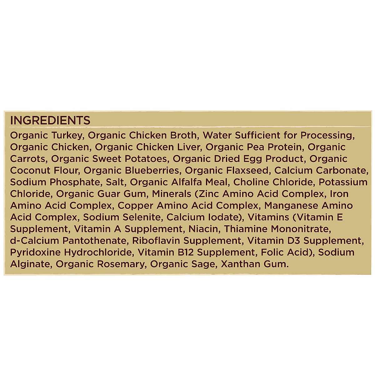 Castor & Pollux Organix Grain Free Butcher & Bushel Organic Carved Turkey Dinner in Gravy Adult Canned Dog Food, 12..7oz cans (Pack of 12)