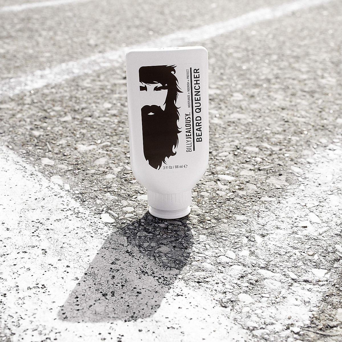 Billy Jealousy Beard Quencher, Nourishing and Strengthening Moisturizer for Mane and Skin with Shea Butter, Amino Acids and Black Oat Seed, Fights Frizz, Relieves Itch and Flakes, 3 Fl Oz