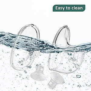 MomMed Milk Collector Compatible with MomMed S18/S21 Wearable Breast Pump, Breast Pump Accessories, MomMed Pump S18/S21 Parts Replace