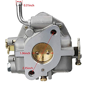 146-0496 Carburetor Carb kit with Vacuum Fuel Pump For ONAN NOS B48G B48M P216G P218G P220G Replace 146-0496 146-0414 146-0479