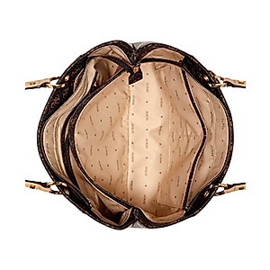 GUESS Noelle Noel Tote, Brown Logo