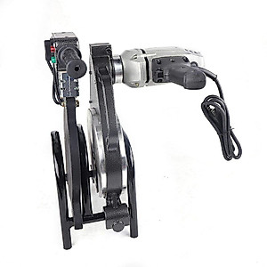 TFCFL Pipe Welder, Manual Tube Butt Fusion Welding Machine 4 Clamps for PE PP PB PVDF HDPE PVC 2.48"-6.30" (63-160mm)