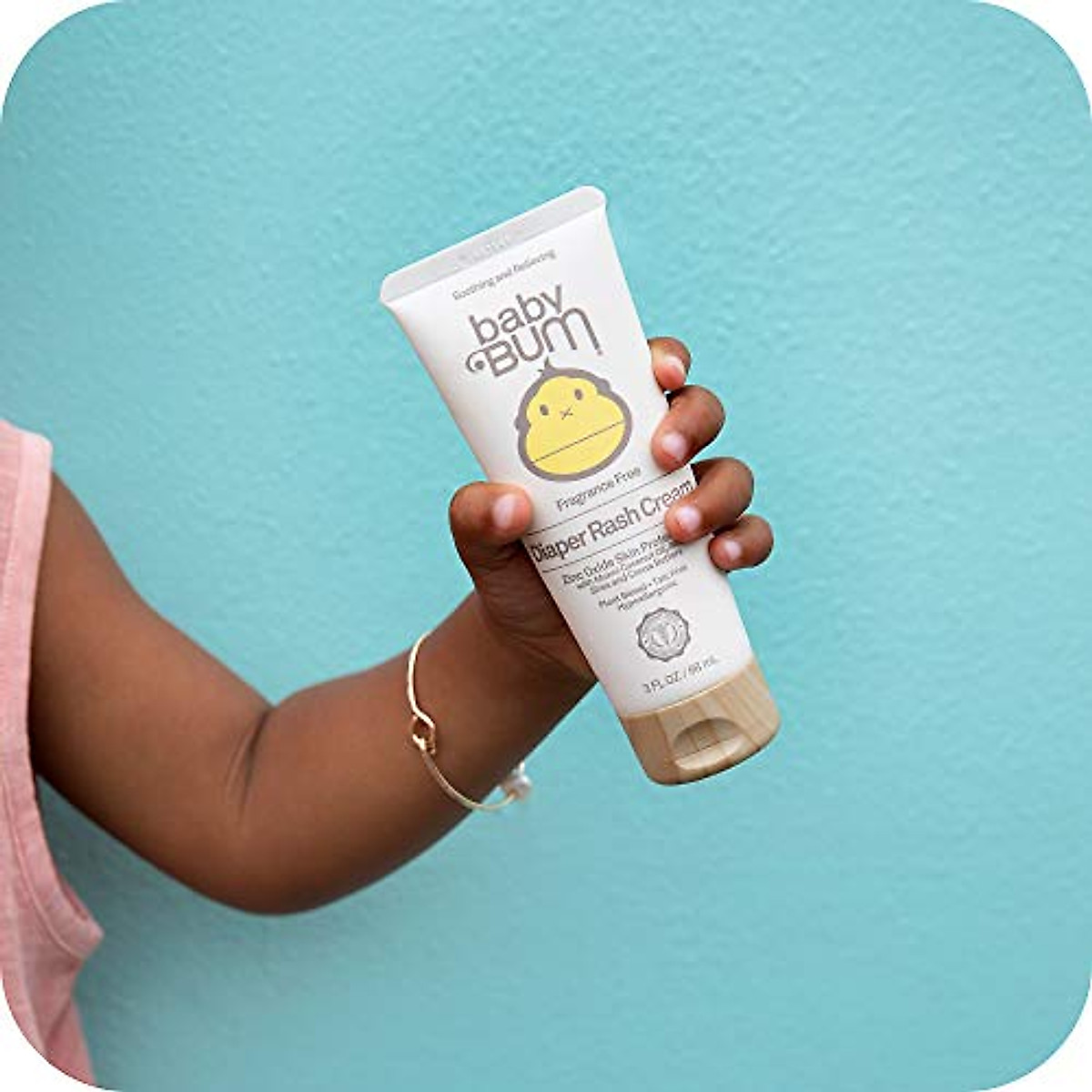 Baby Bum Diaper Rash Cream | Natural Zinc Oxide Ointment for Maximum Relief and Rash Prevention| Fragrance Free | Gluten Free and Vegan | 3 FL OZ