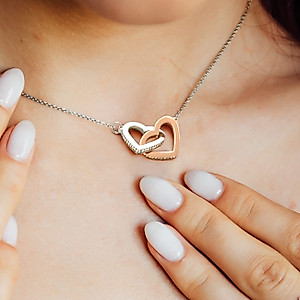 8th Wedding Anniversary Wife Gift – 8th Anniversary Necklace Gift For Wife – 8 Year Wedding Jewelry Gift For Her – 8 Year Anniversary Wedding Present – 8THV4-IH1