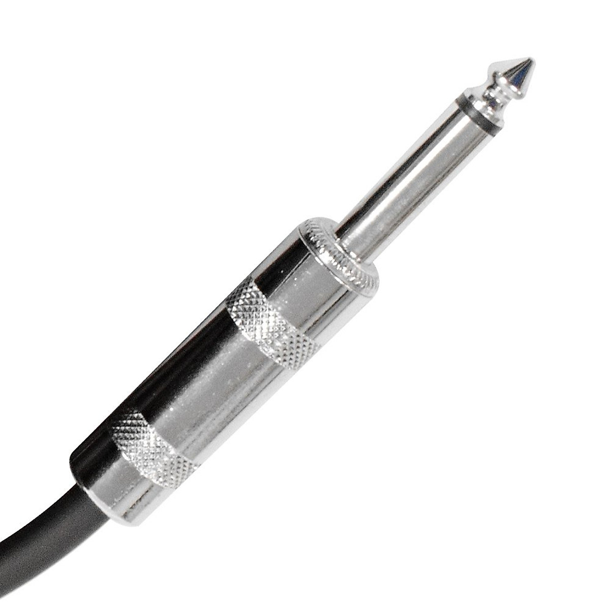 Seismic Audio SAGC10R-Black-4Pack 10-Feet, 4 Pack TS 1/4-Inch to 1/4-Inch Right Angle TS Guitar Cables, Black