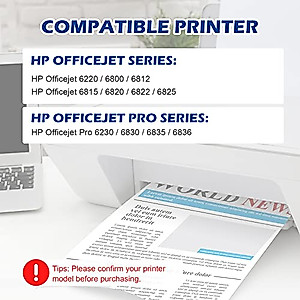 DOUBLE D 934 and 935 Ink Cartridges Compatible Replacement for HP 934XL 935XL for HP Officejet Pro 6830 6230 6815 6835 6812 6820 6220 6810 Printers (3 BK,2C,2M,2Y, 9 Pack)