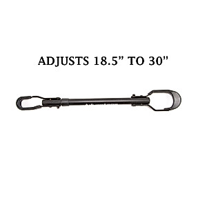 Advantage SportsRack Heininger 6009 Top Tube Alternative for Women's and Kid's Bike , Black