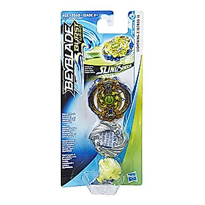 Beyblade Burst Turbo Slingshock Single Top Lightning-X Istros I4, Multicolor