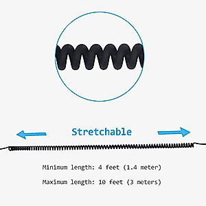 MQDITH Replacement Audio Cable Compatible with Sennheiser HD598 / HD558 / HD518 / HD598 Cs / HD599 / HD569 / HD579 Headphones