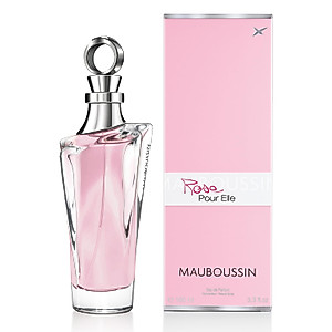 Mauboussin - Rose Pour Elle 100ml (3.3 Fl Oz) - Eau de Parfum for Women - Floral, Fruity & Fresh Scents