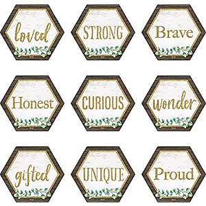 Teacher Created Resources Eucalyptus Positive Words Mini Accents (TCR8476)
