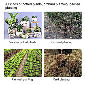 Auger Drill Bit, Auger Post Hole Digger, Auger Drill Bit for Planting 1.5''x18'' (4x45cm) Extended Garden Drill Auger Spiral Long Drill Bit Great Options for Planting 3/8” Hex Dril