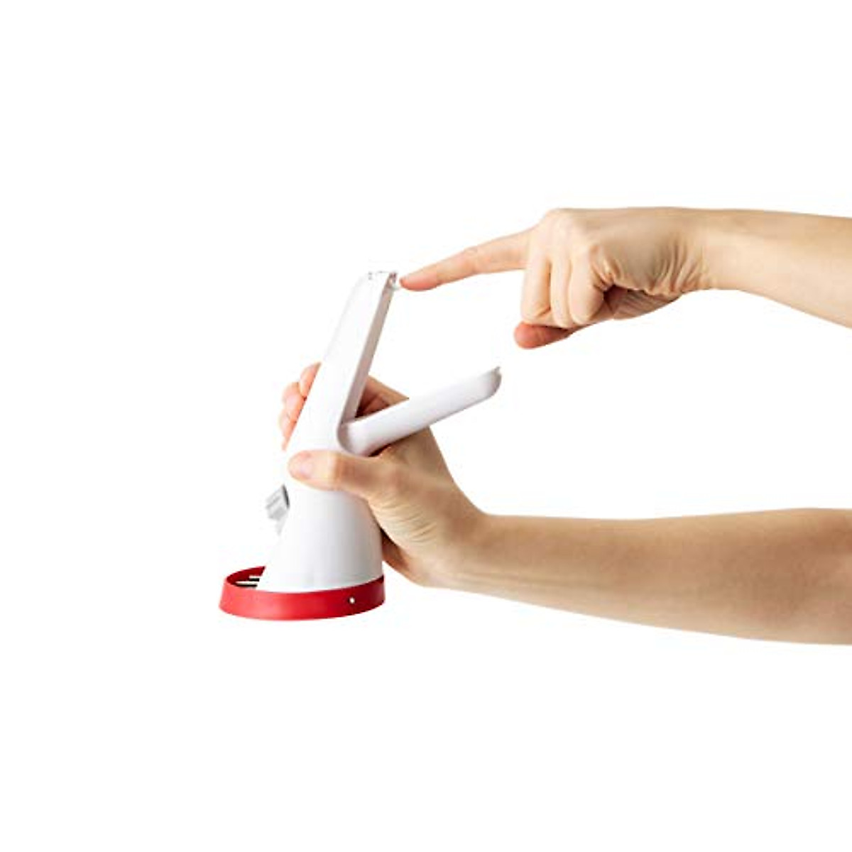 Chef'n Hand-Held Slicer Strawberry Slicester, Cherry/Meringue