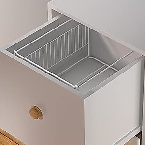 TOPCJ Legal/Letter Size Hanging File Folder Frame,File Cabinet Desk Organizer,Hanging File Folders Frame,Filing Cabinet for Expanding/Single Folders,Easily Assembly,Not suitable for Drawer