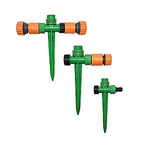 VIEUE Garden Drip Irrigation System Accessories Female 1/2 3/4 Male Nozzle Holder Plastic Nails Can Be Connected with Plastic Dripper Lawn Nozzle Adapter 10 Pieces (Color : 1I2 Hose)