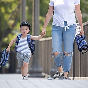 Urban Infant Tot Cot Kids Nap Mat - Toddler Preschool Daycare Bedding Cover with Blanket and Pillow - Submarines