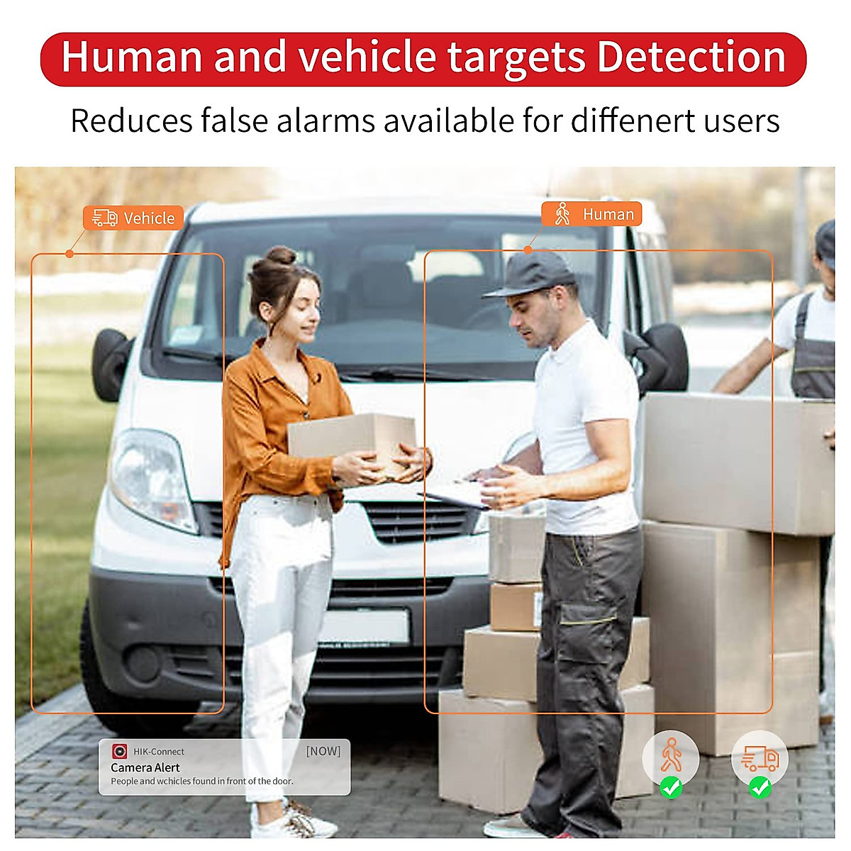 Hikvision Dome Camera Compatible DS-2CD2543G2-IS 2.8mm Lens 4MP AcuSense Built-in Mic Fixed Mini Network Camera PoE IR H.265 IP67 Waterproof IK08 Original IP Camera International Version