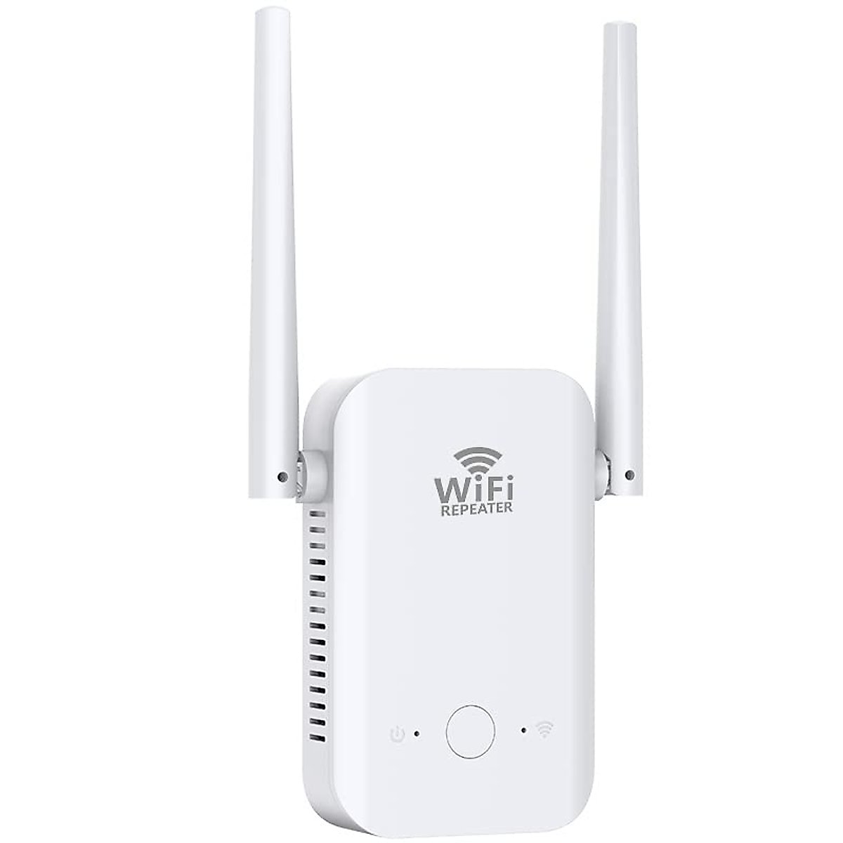 WiFi Range Extender Signal Booster up to 4000sq.ft and 30 Devices, Internet Extender Booster, WiFi Repeater Amplifier with Ethernet Port,2 Antennas 360° Full Coverage
