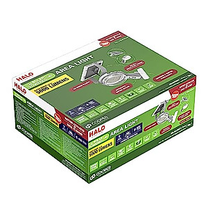 HALO Solar Powered High Brightness 5000 Lumens Motion Activated Outdoor LED Security Area Light