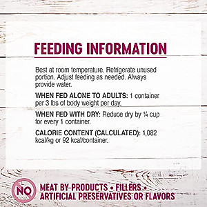 Wellness Petite Entrees Casserole Grain Free Roasted Lamb, Peas & Sweet Potatoes Wet Dog Food, 3 oz, Case of 12