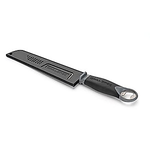 VIPER Grill Utility Knife - 8 inch High Carbon Stainless Steel Chef Knife Bread Knife Meat Turner Bottle Opener with Sheath Grilling Gifts for Dad Men